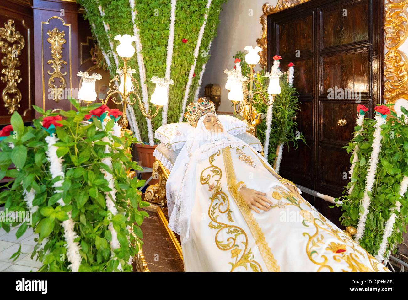 Betera, Valencia, Spain. 15th Aug, 2022. General view of the Virgin and ...