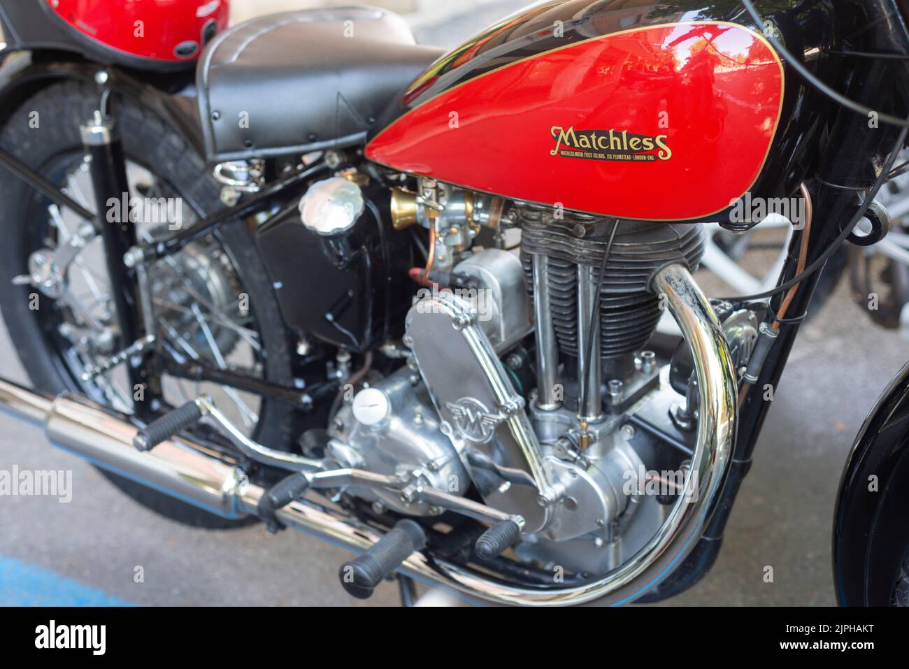 1941 Matchless 350cc G3/L Stock Photo - Alamy