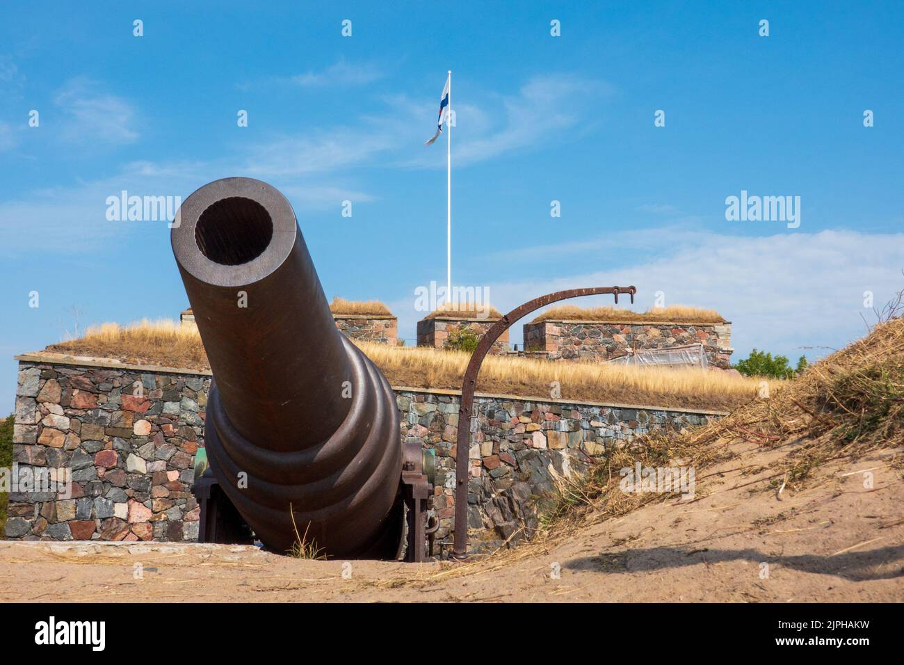 Suomenlinna Bastion, Battlements Stock Photo - Alamy