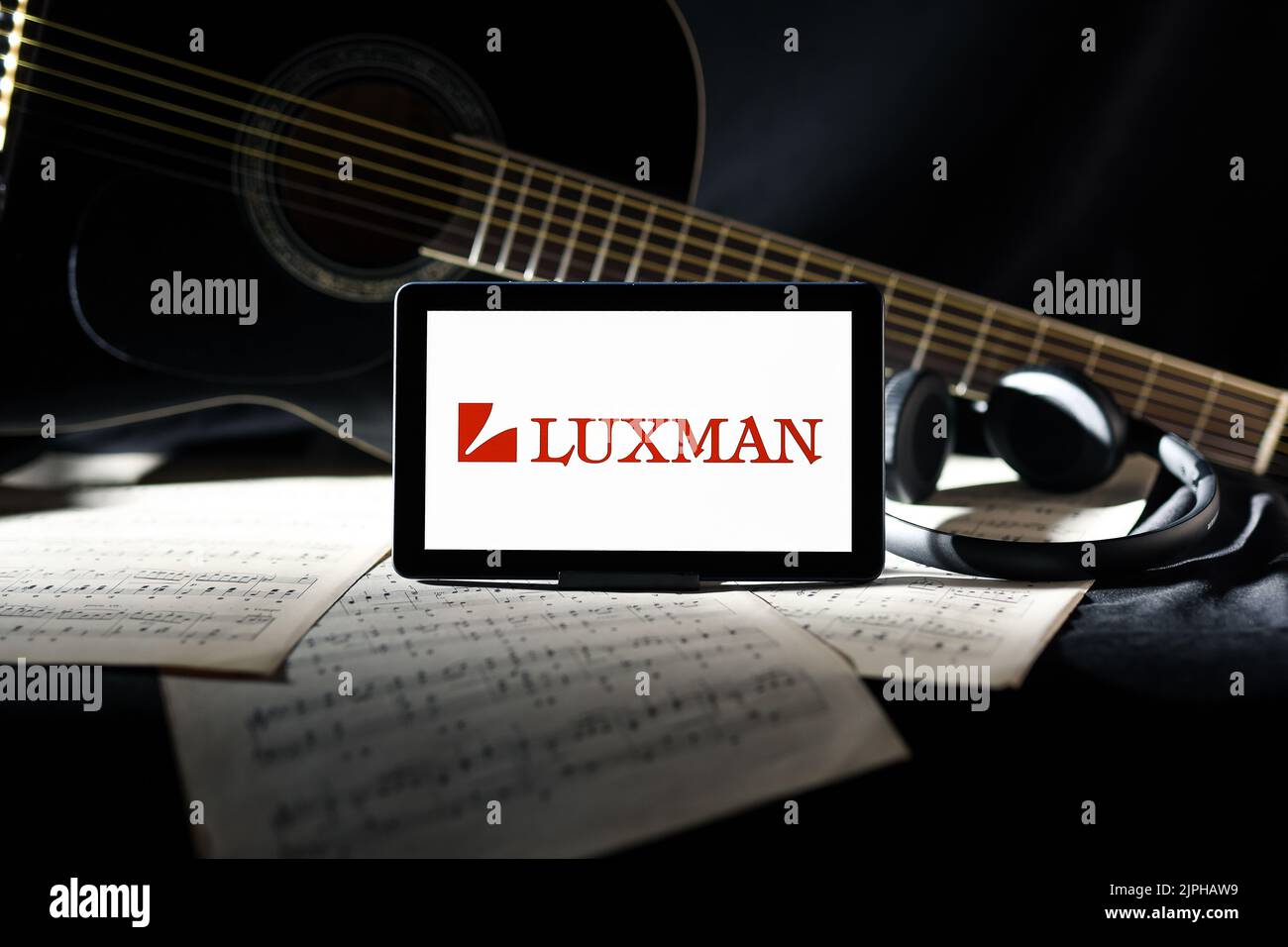 Luxman logo hi-res stock photography and images - Alamy