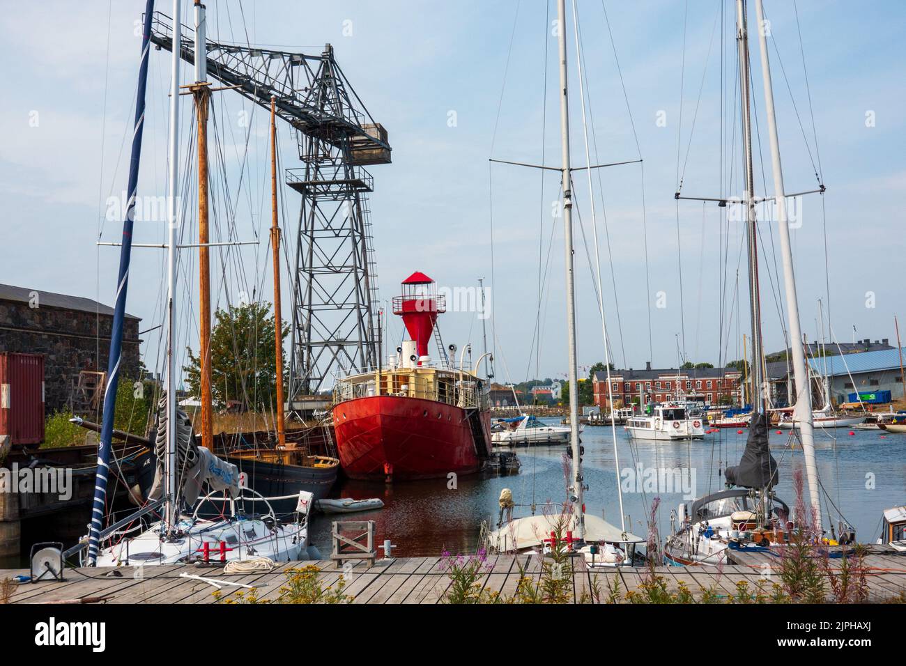 Suomenlinna Boat Yard Stock Photo - Alamy