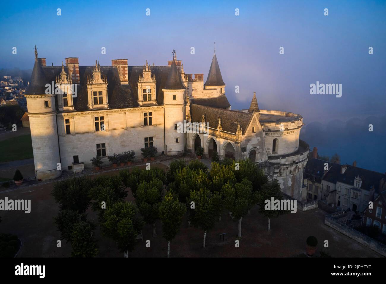 France, Indre-et-Loire, Amboise, Loire Valley listed as World Heritage ...