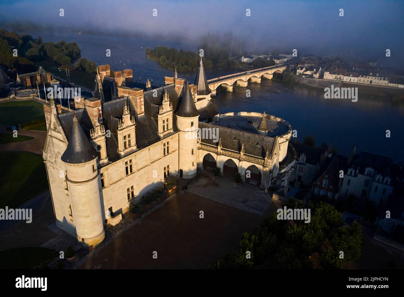France, Indre-et-Loire, Amboise, Loire Valley listed as World Heritage ...