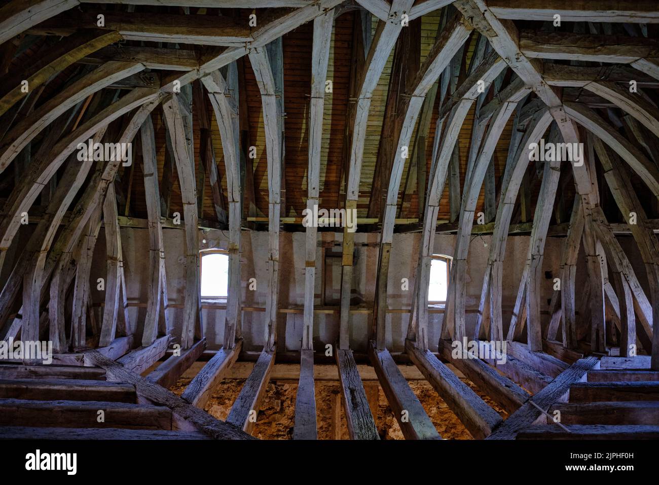 France, Cher (18), Berry, Neuvy-Deux-Clochers, la Tour de Vesvre ...