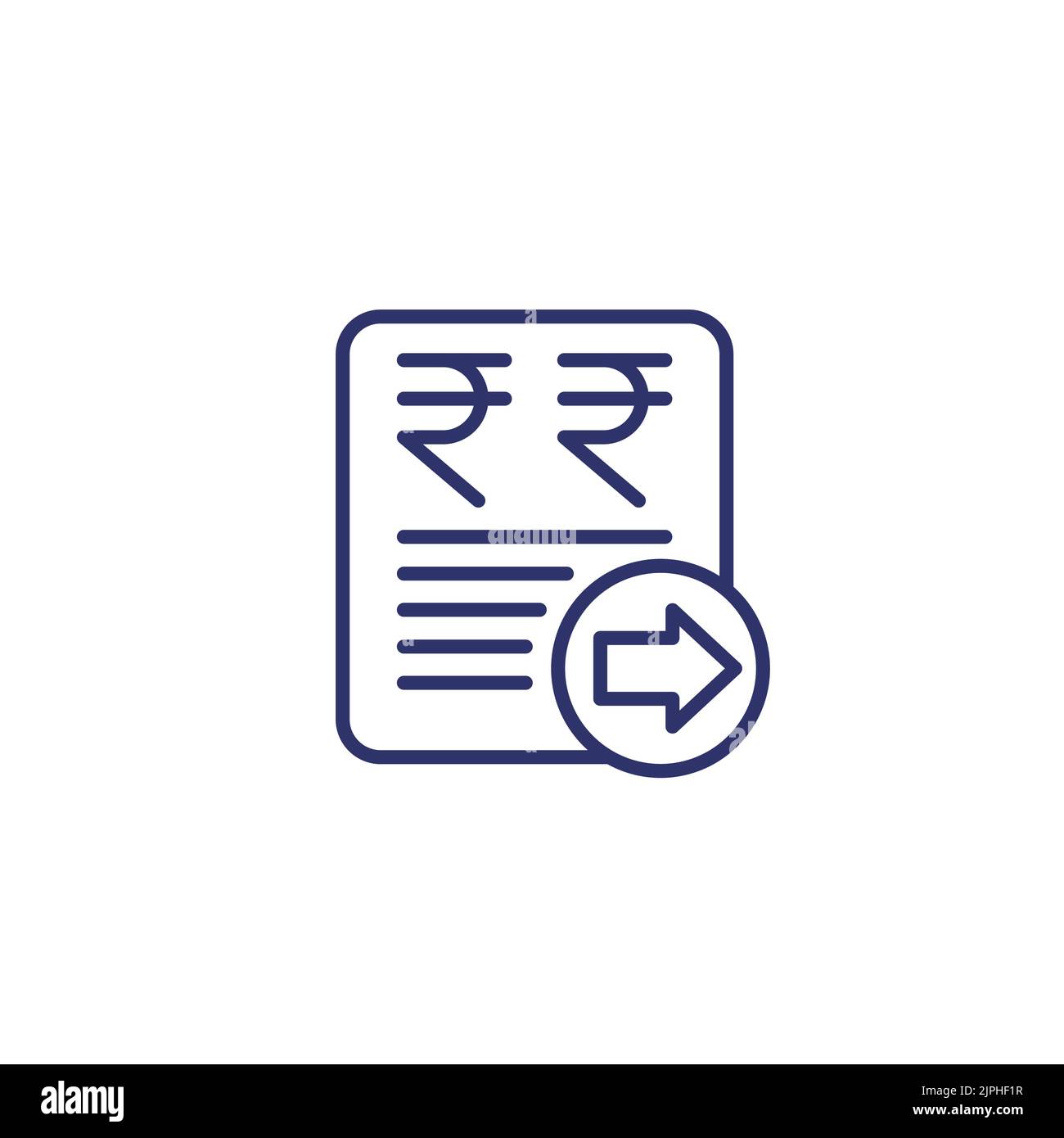 Rupee receipt hi-res stock photography and images - Alamy