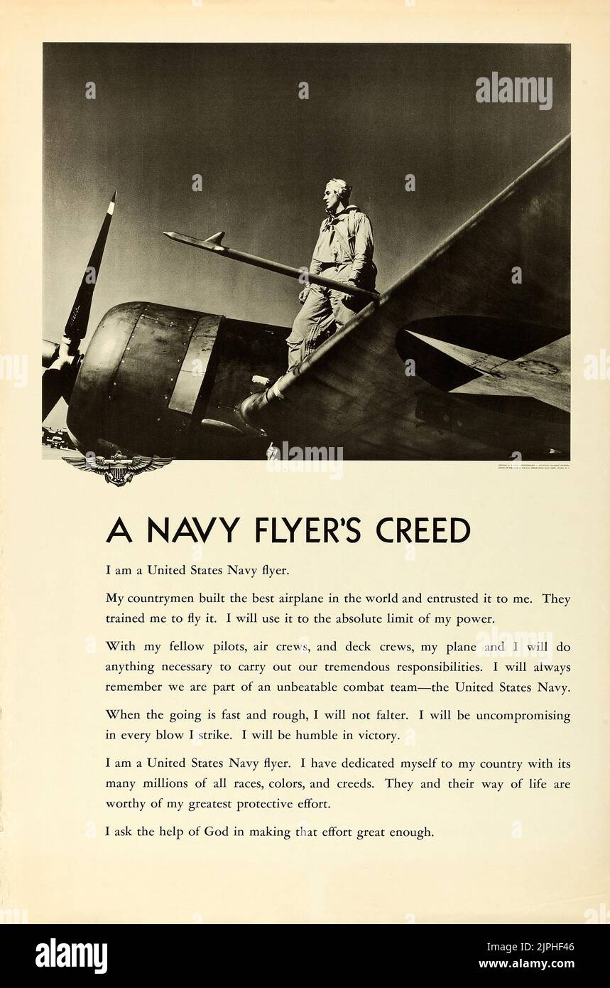 World War II U.S. Naval Aviation (U.S. Navy, c. 1943) - Aviation ...