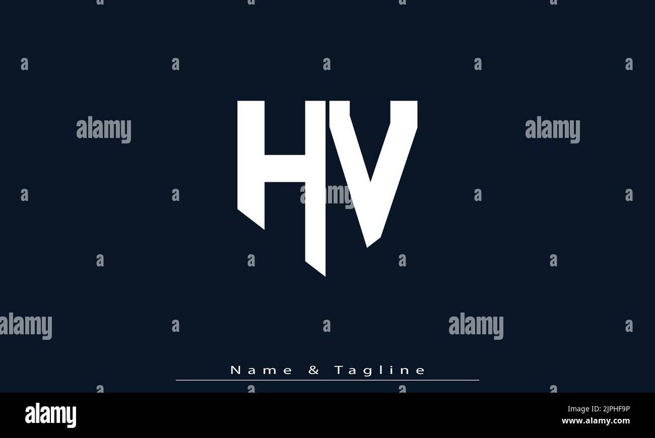 Hv letter hi-res stock photography and images - Alamy