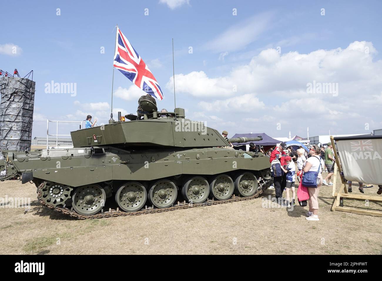 Farnborough, Hants, UK. 18th Aug, 2022. The British Army let families ...