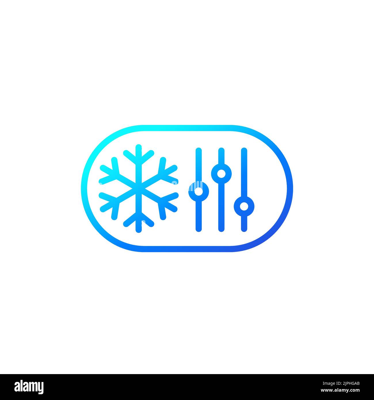 Temperature controller on white Stock Vector Images - Alamy