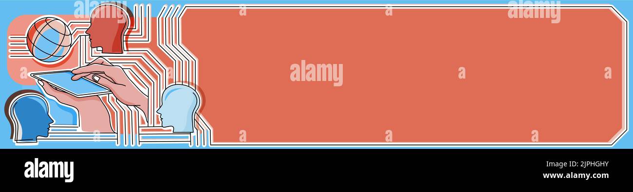 Businessmen Communicating Through System, Hands On Tablet. Three ...