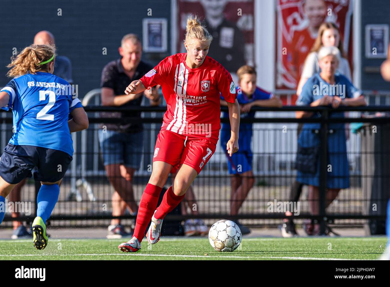 ENSCHEDE, THE NETHERLANDS - AUGUST 18: Anna Lena Stolze of FC Twente ...