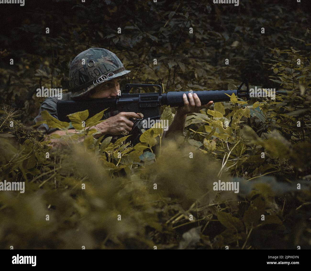American soldiers, Vietnam cosplay costumes Stock Photo - Alamy