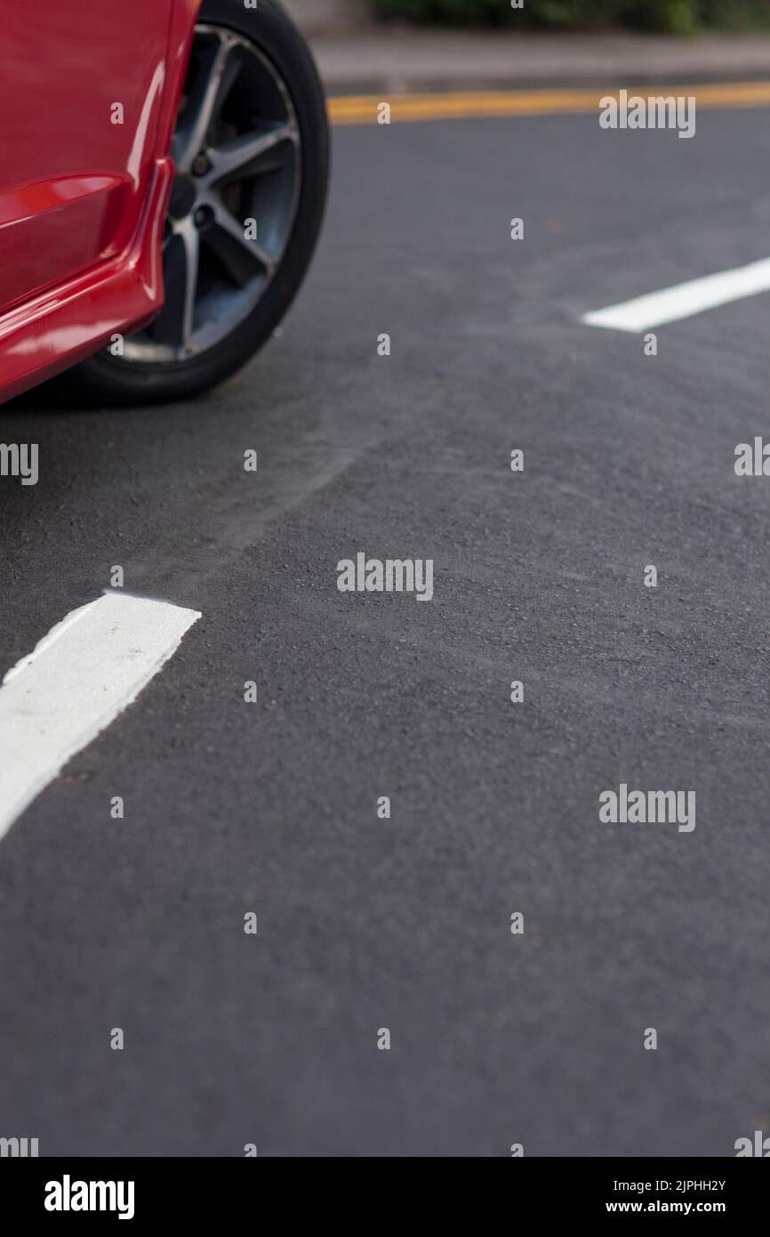 Car turn cross hi-res stock photography and images - Alamy