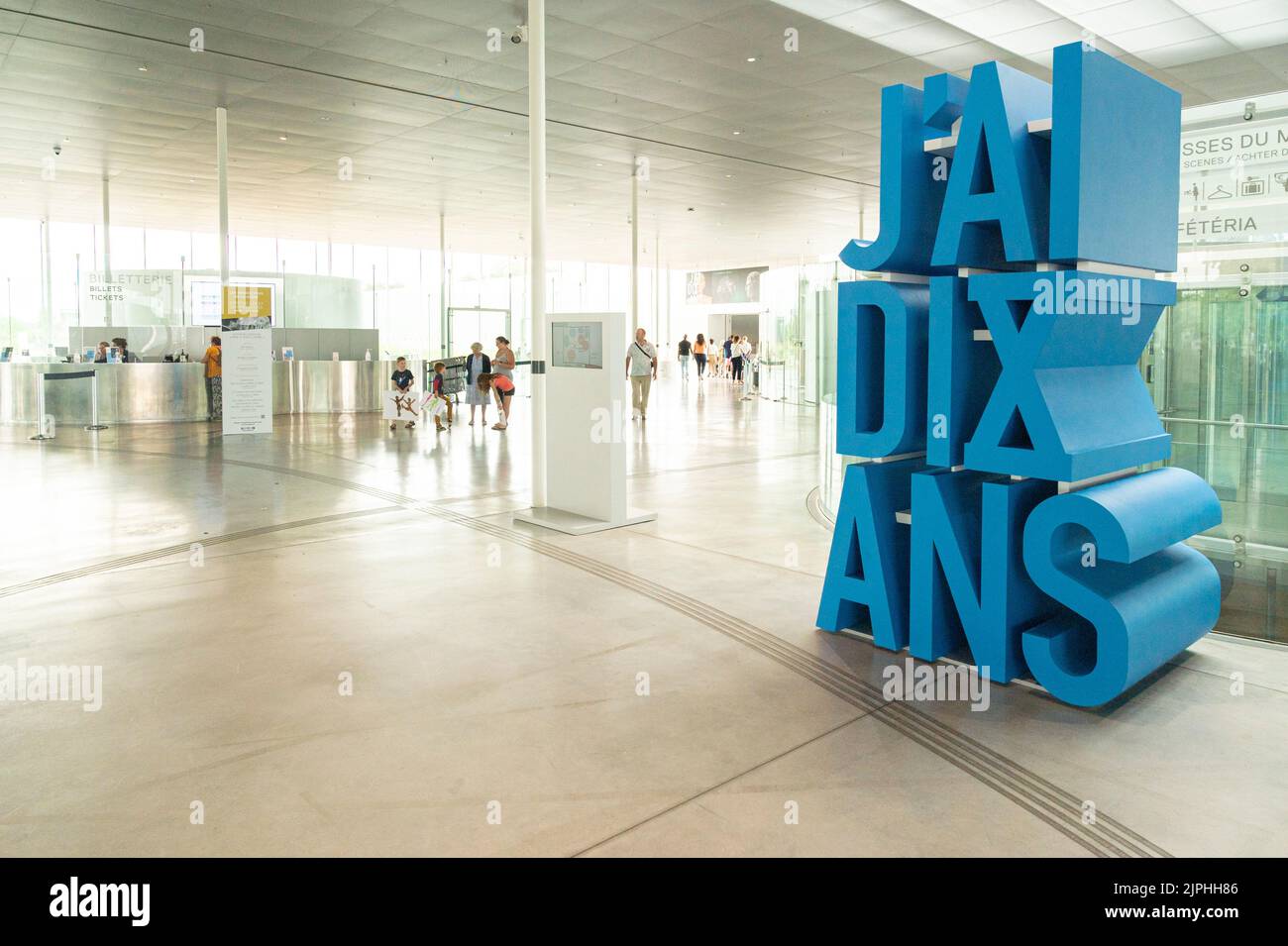 The Louvre-Lens is celebrating its 10th anniversary in 2022 Stock Photo ...