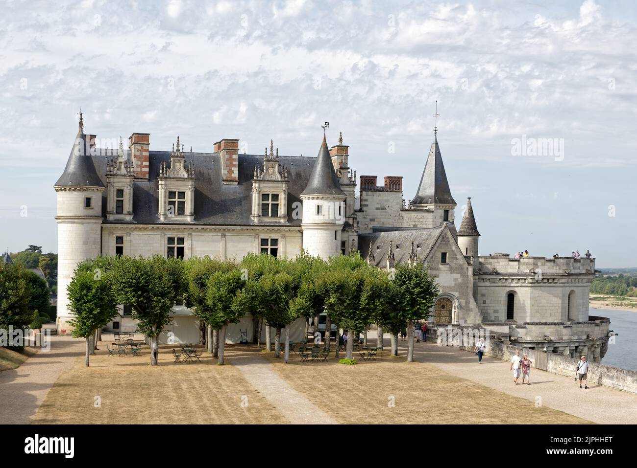 amboise castle, centre-val de loire, indre-et-loire, castle amboises ...