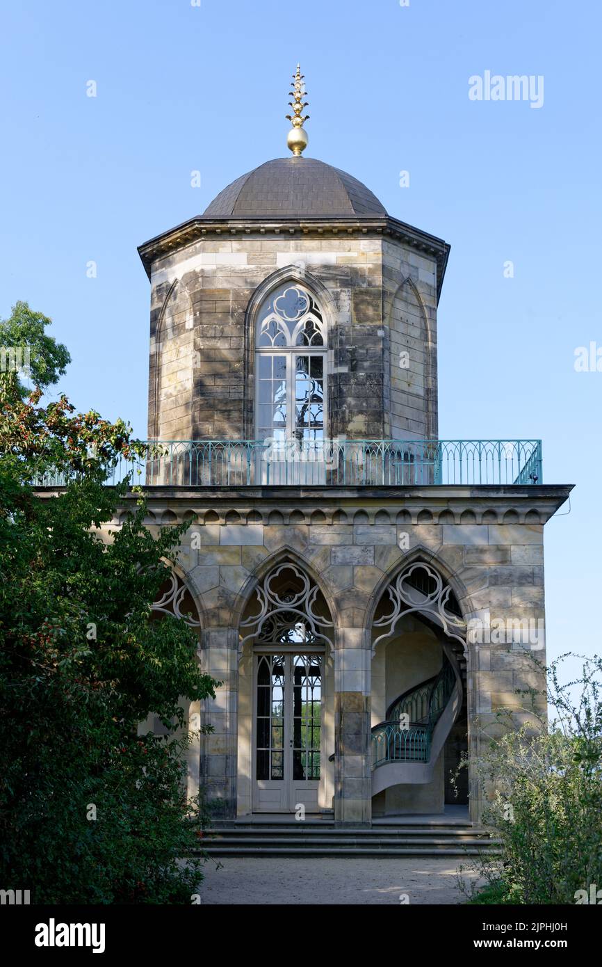 gothic library, potsdam, gothic libraries, potsdams Stock Photo - Alamy