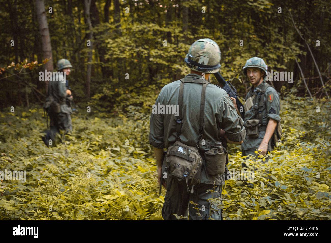 American soldiers, Vietnam cosplay costumes Stock Photo - Alamy