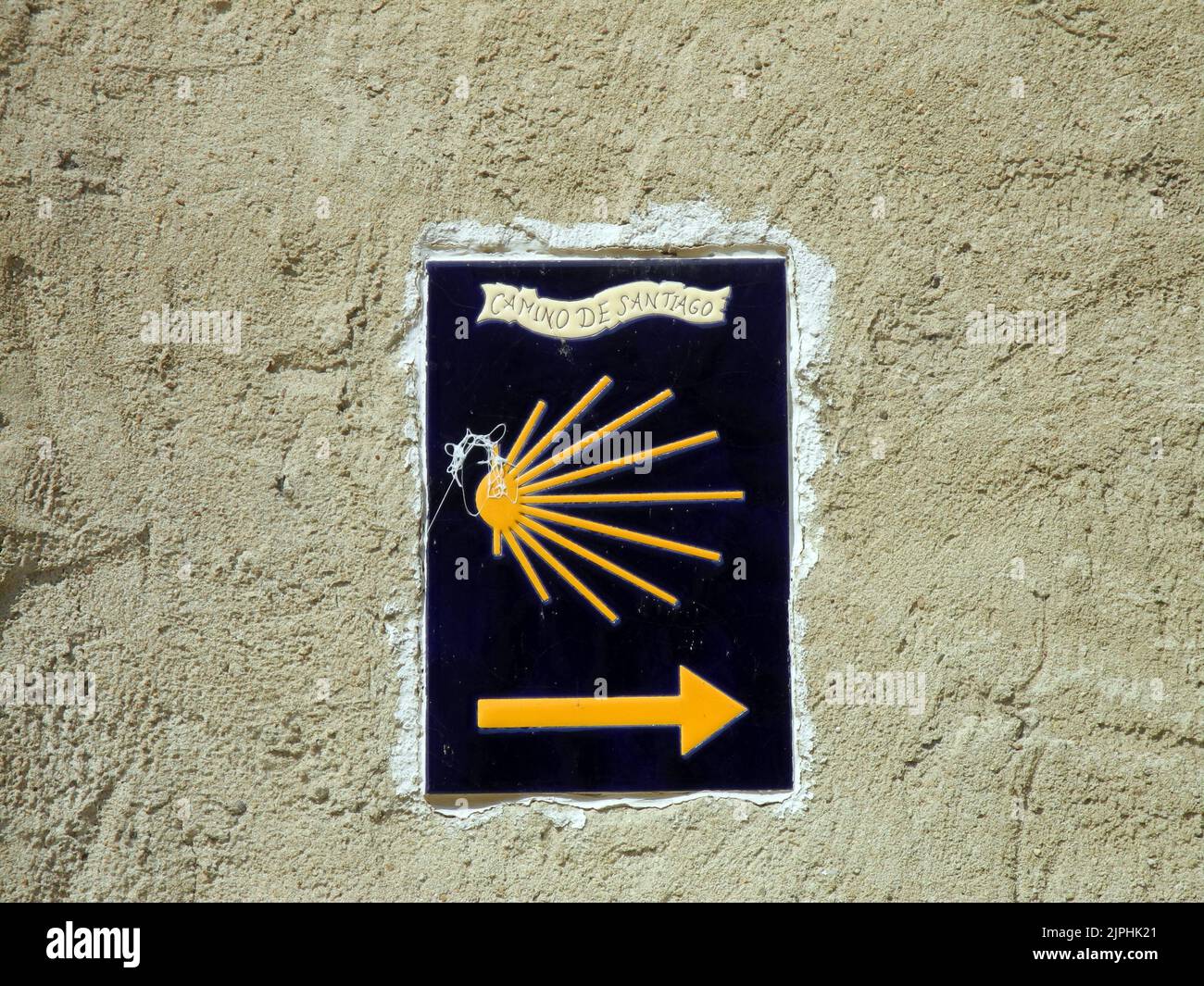 st james' way, camino de santiago, st. james' ways Stock Photo - Alamy