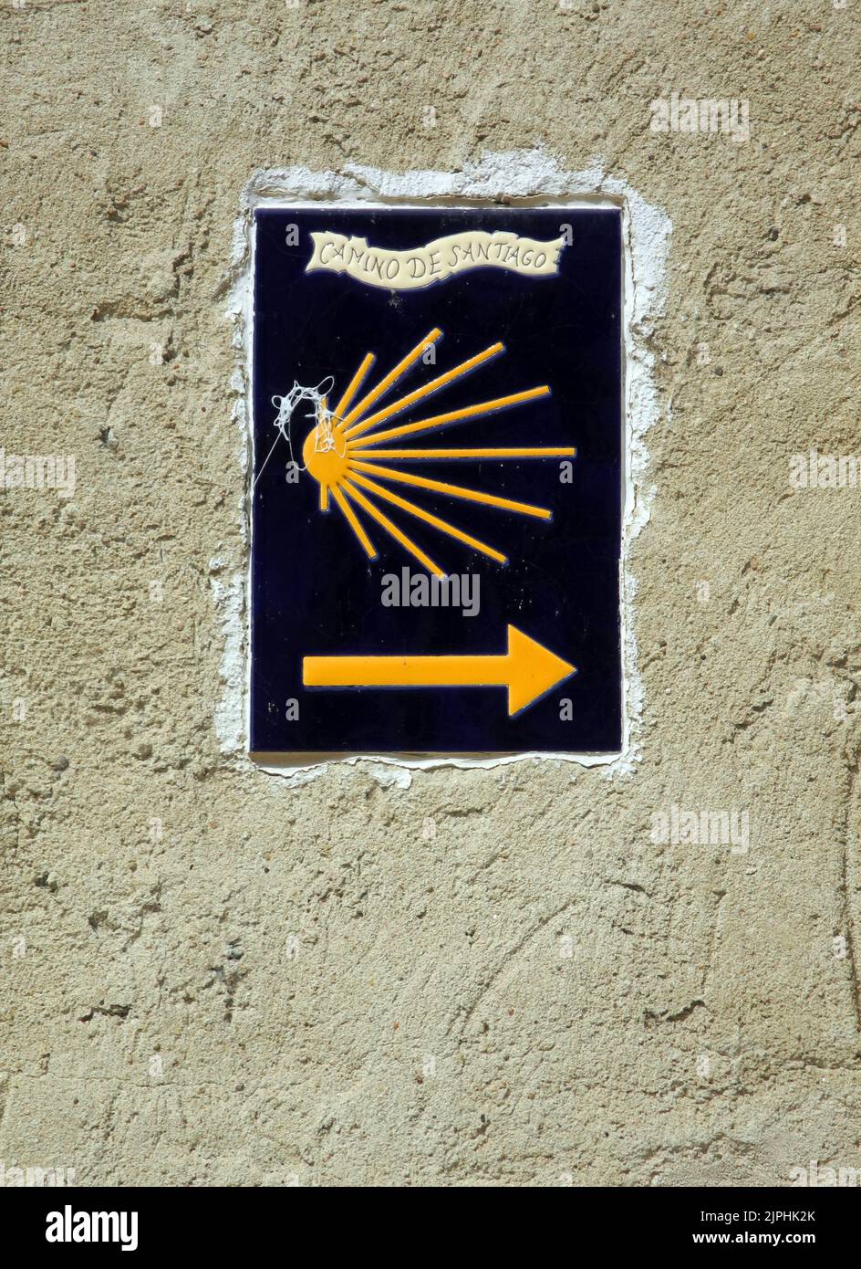 st james' way, camino de santiago, st. james' ways Stock Photo - Alamy