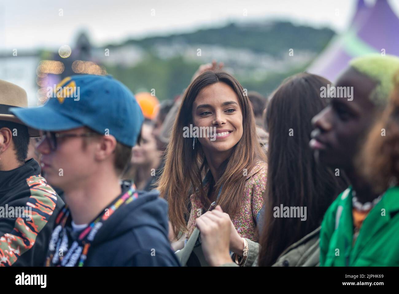 (C) Denis TRASFI / MAXPPP - à l' hyppodrome de Longchamps de Paris le ...