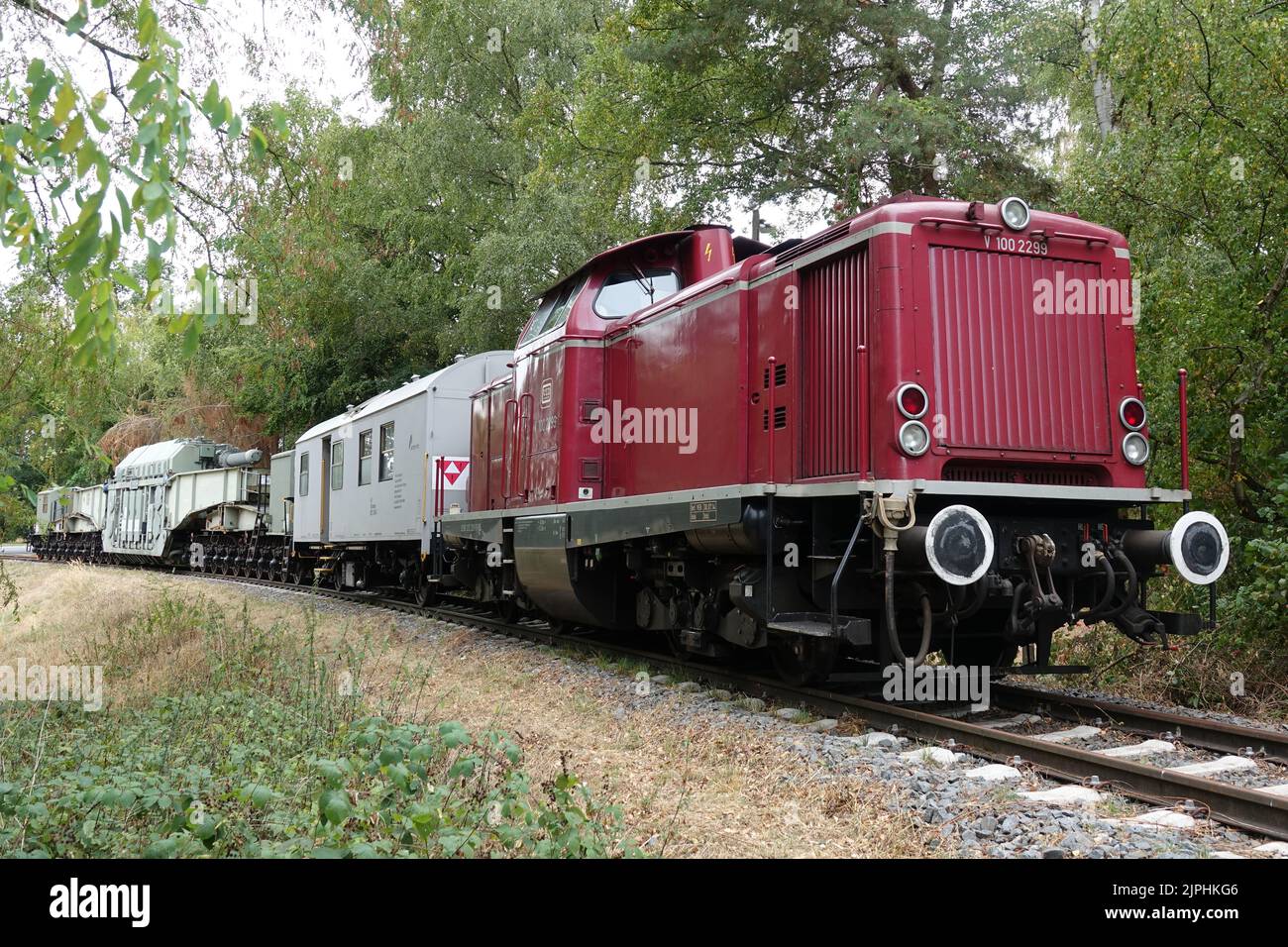 diesel locomotive, db-baureihe v 100, diesel locomotives Stock Photo ...