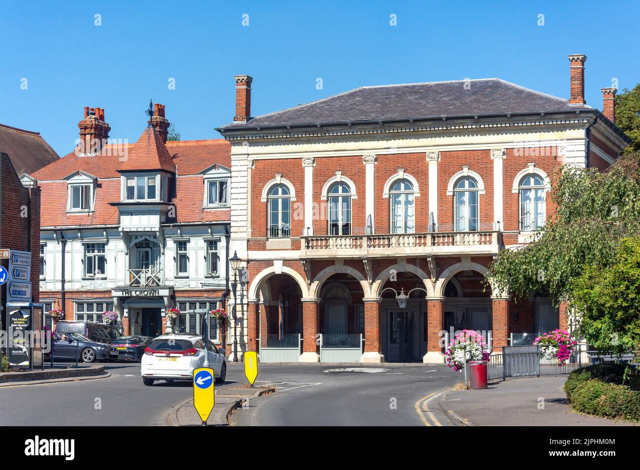 The Crown Hotel and Old Town Hall, London Street, Chertsey, Surrey ...