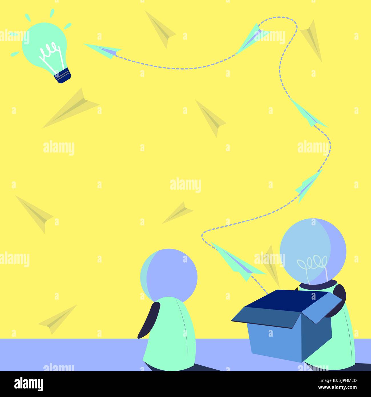 Illuminated origami Stock Vector Images - Alamy