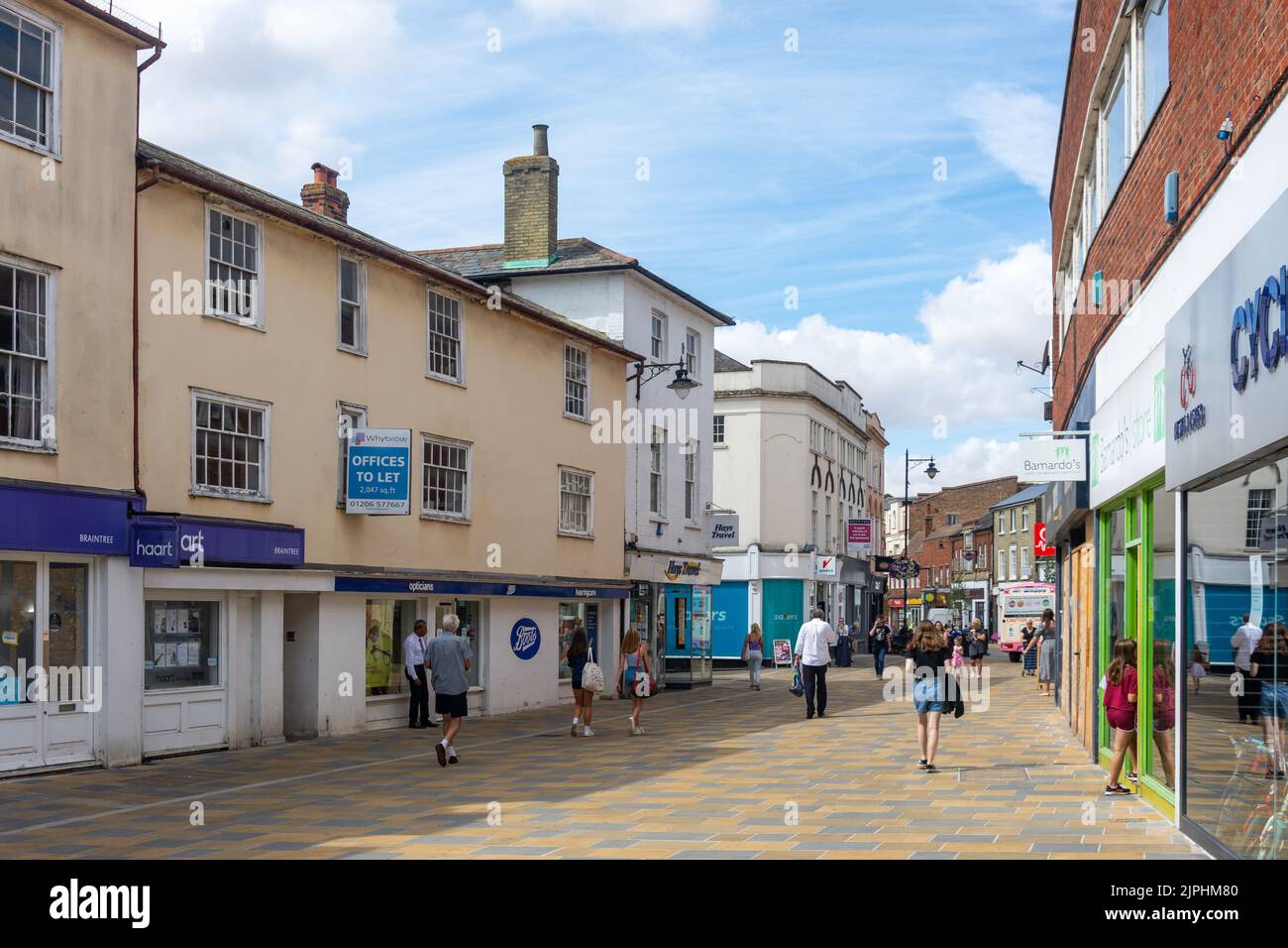 Great square pedestrianised cafes restaurants shops shopping hig hi-res ...