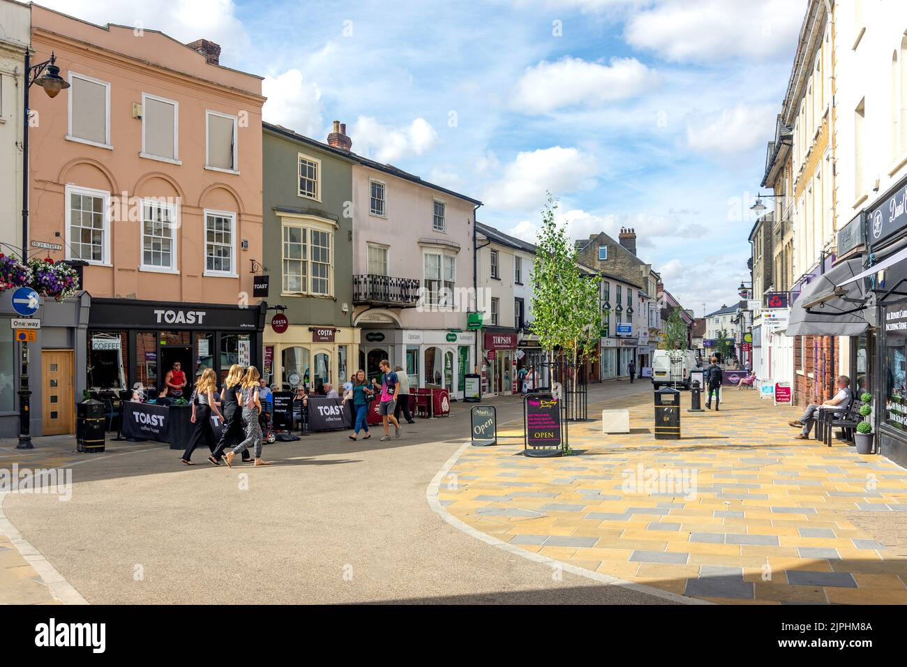 High Street, Braintree, Essex, England, United Kingdom Stock Photo - Alamy