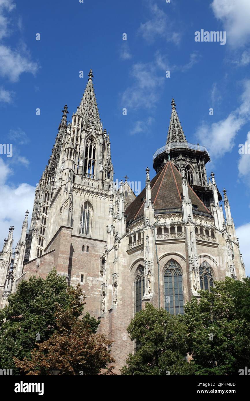 ulm cathedral, ulm cathedrals Stock Photo - Alamy