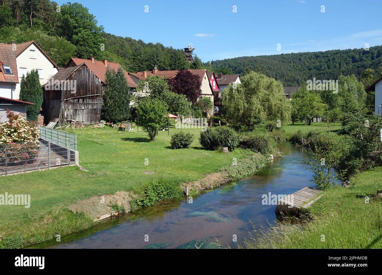 village, hinterweidenthal, südwestpfalz, villages Stock Photo - Alamy