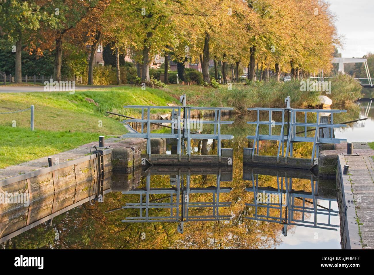 canal lock, canal locks Stock Photo - Alamy