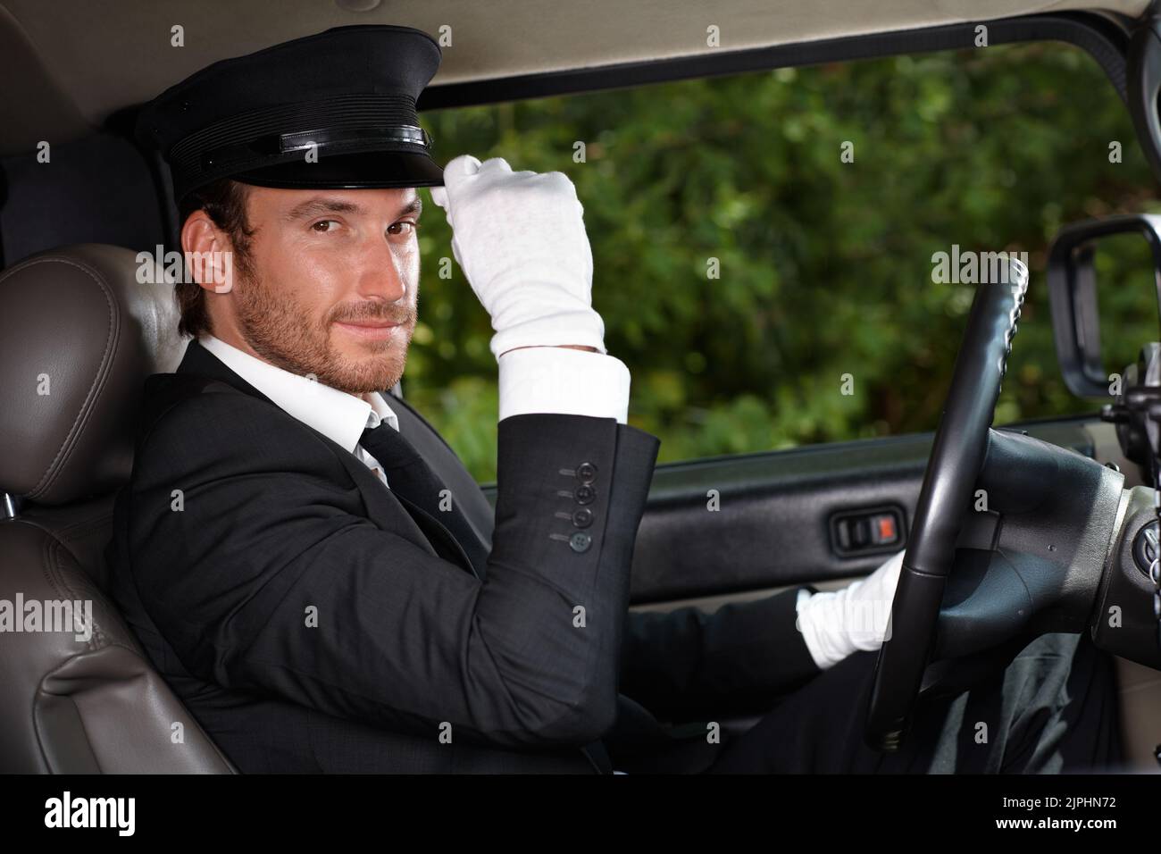 smiling, limousine, greeting, driver, chauffeur, smile, limo, limos ...