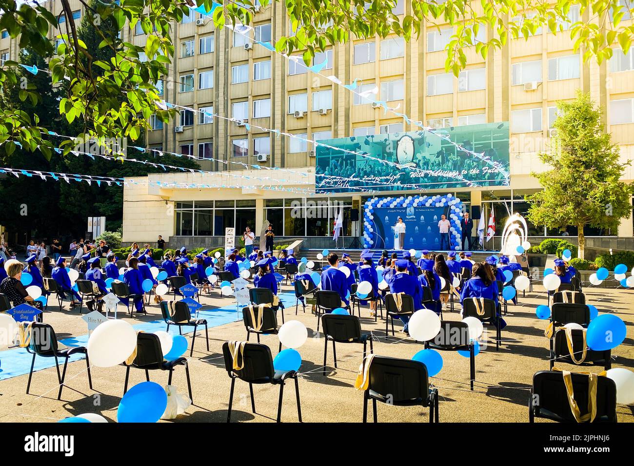 Georgia state university graduation hi-res stock photography and images ...
