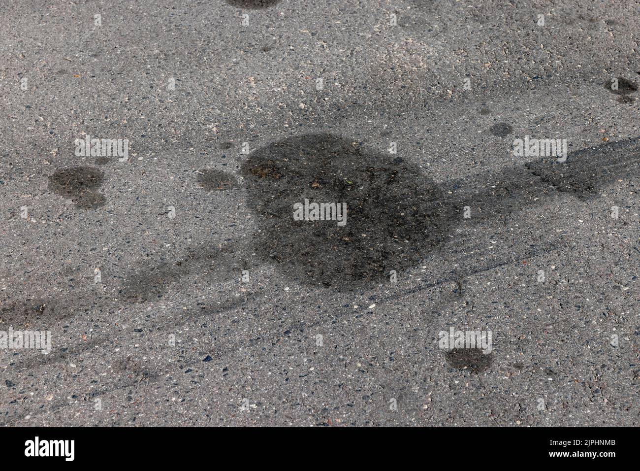 Paved road for the movement of cars, a road for vehicles covered with ...