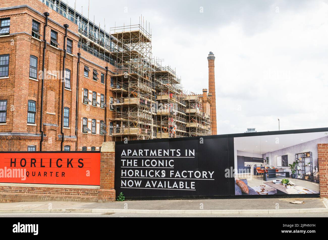 Horlicks factory chimney hi-res stock photography and images - Alamy