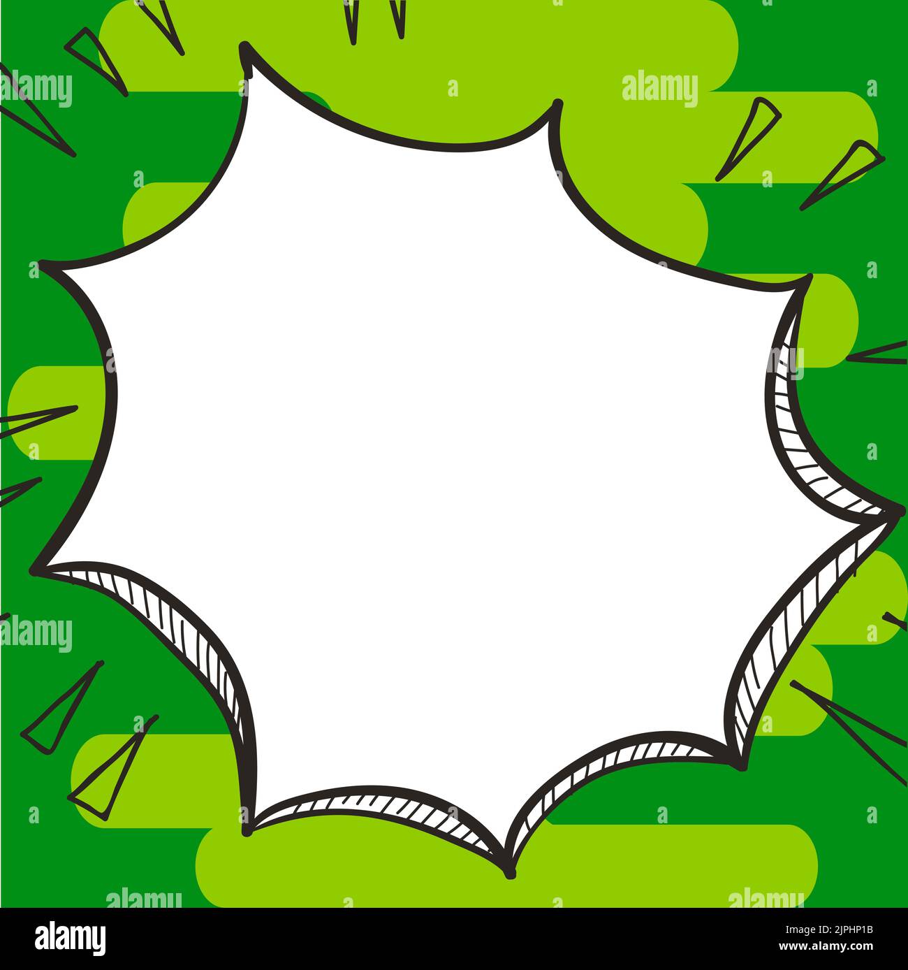 Comics Design Frames. Beautiful Photo Frame Set With Boom Bubbles For ...