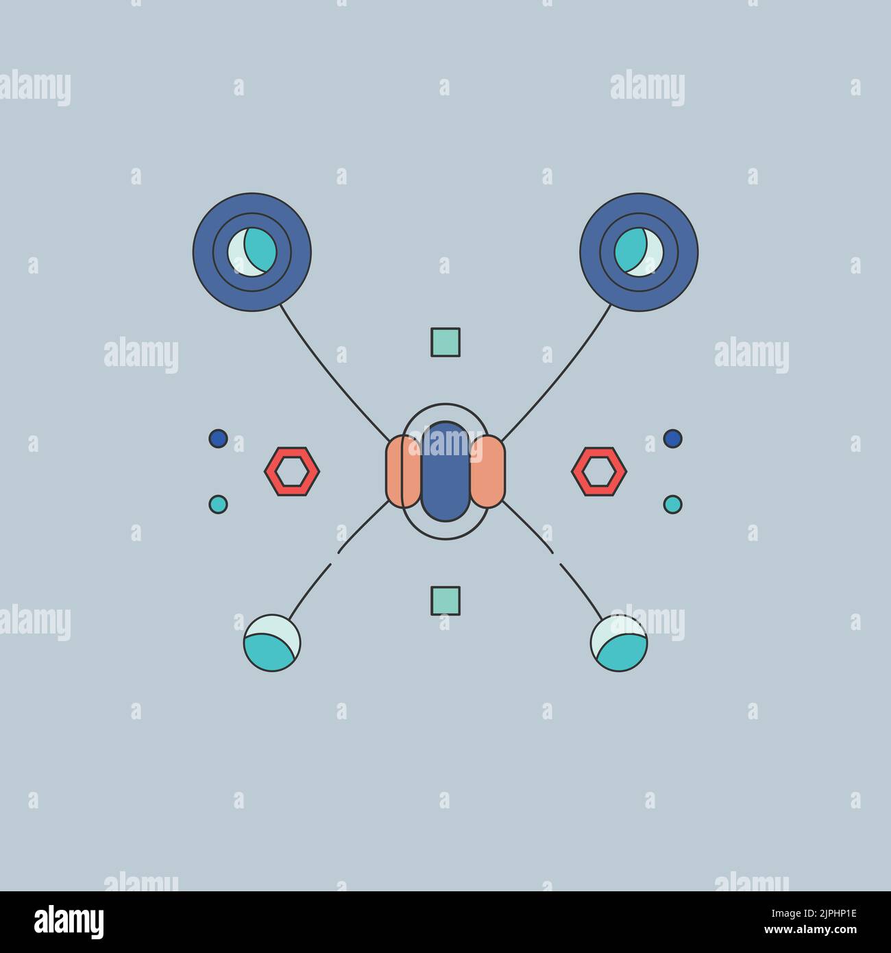 Vector simple geometric clear Stock Vector Images - Alamy