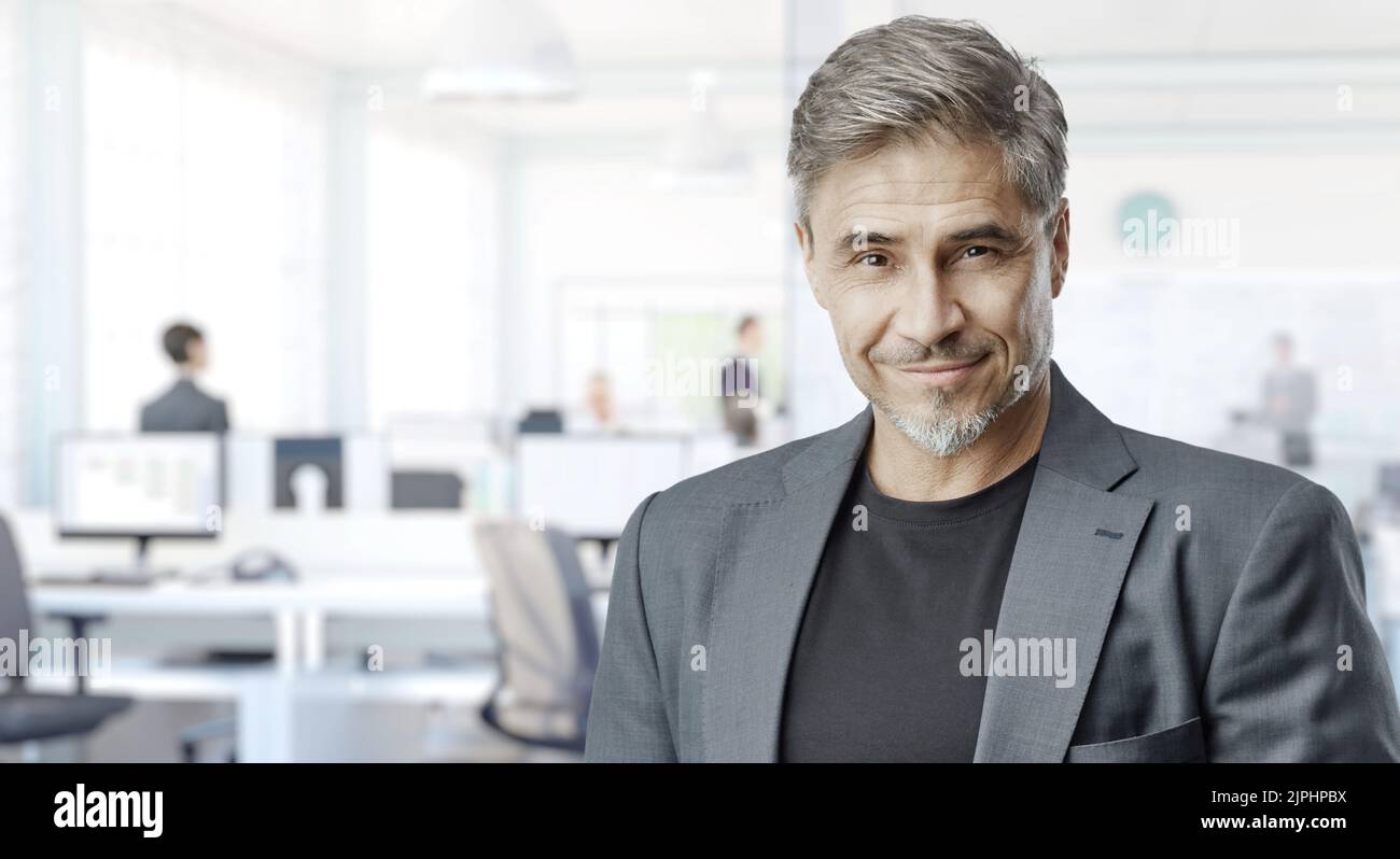 businessman, smiling, office, boss, businessmen, executive, executives ...