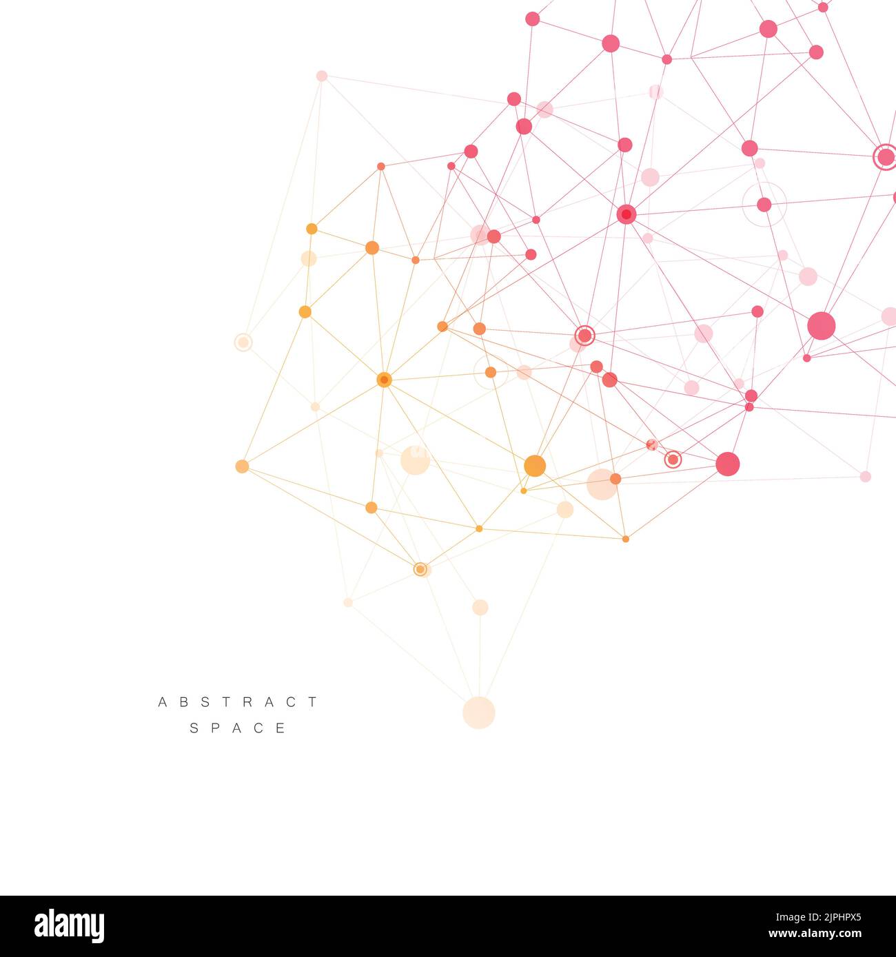 Vector Molecular Connection Technology Abstract Connection Stock Vector Image And Art Alamy