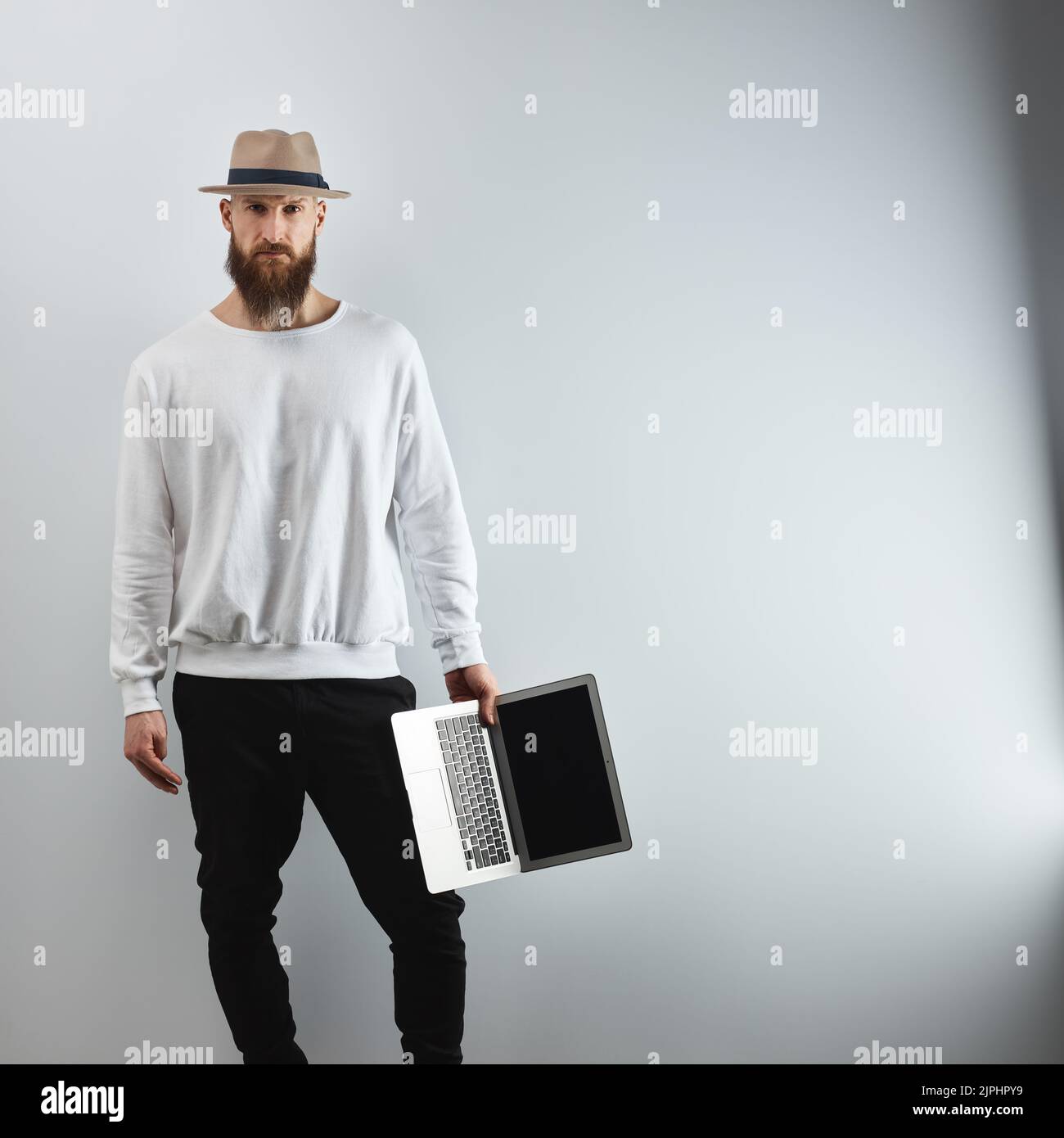 Hat man men male hi-res stock photography and images - Alamy