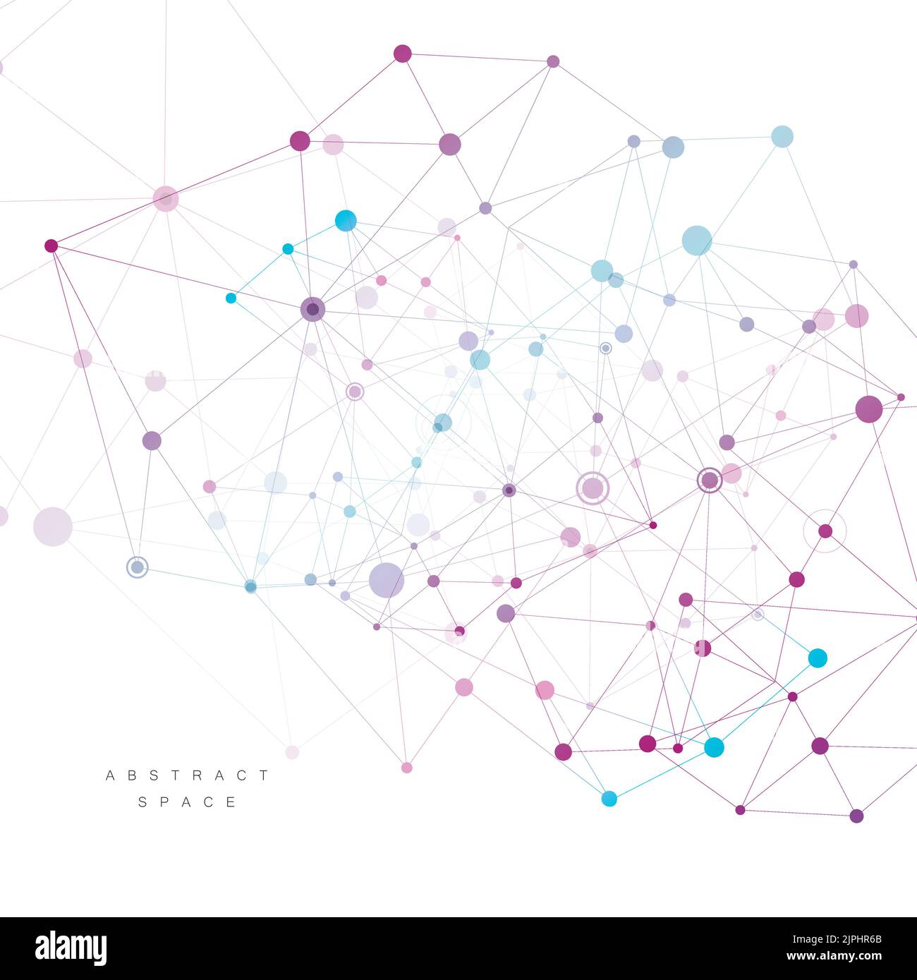 Vector Molecular Connection Technology Abstract Connection Stock Vector Image And Art Alamy