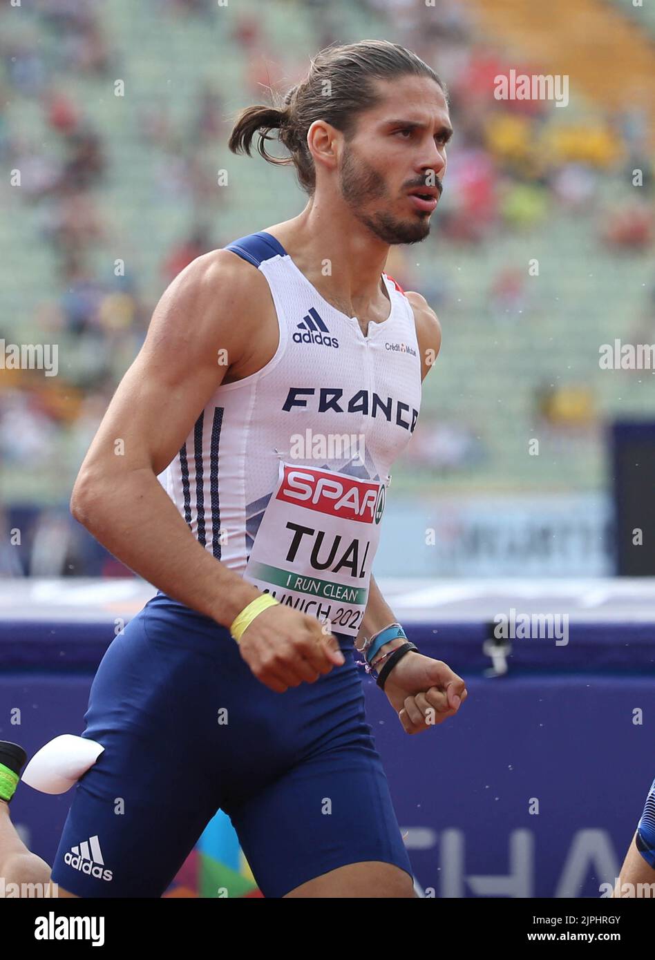 Gabriel Tual of France Men's 800m during the European Athletics ...