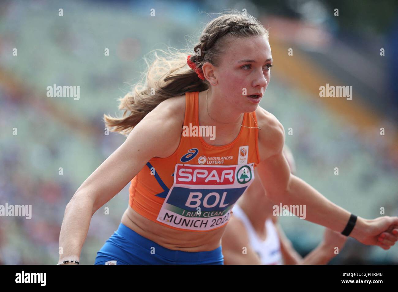 Femke Bol of Nederland Men's 400m Hurdles during the European Athletics ...
