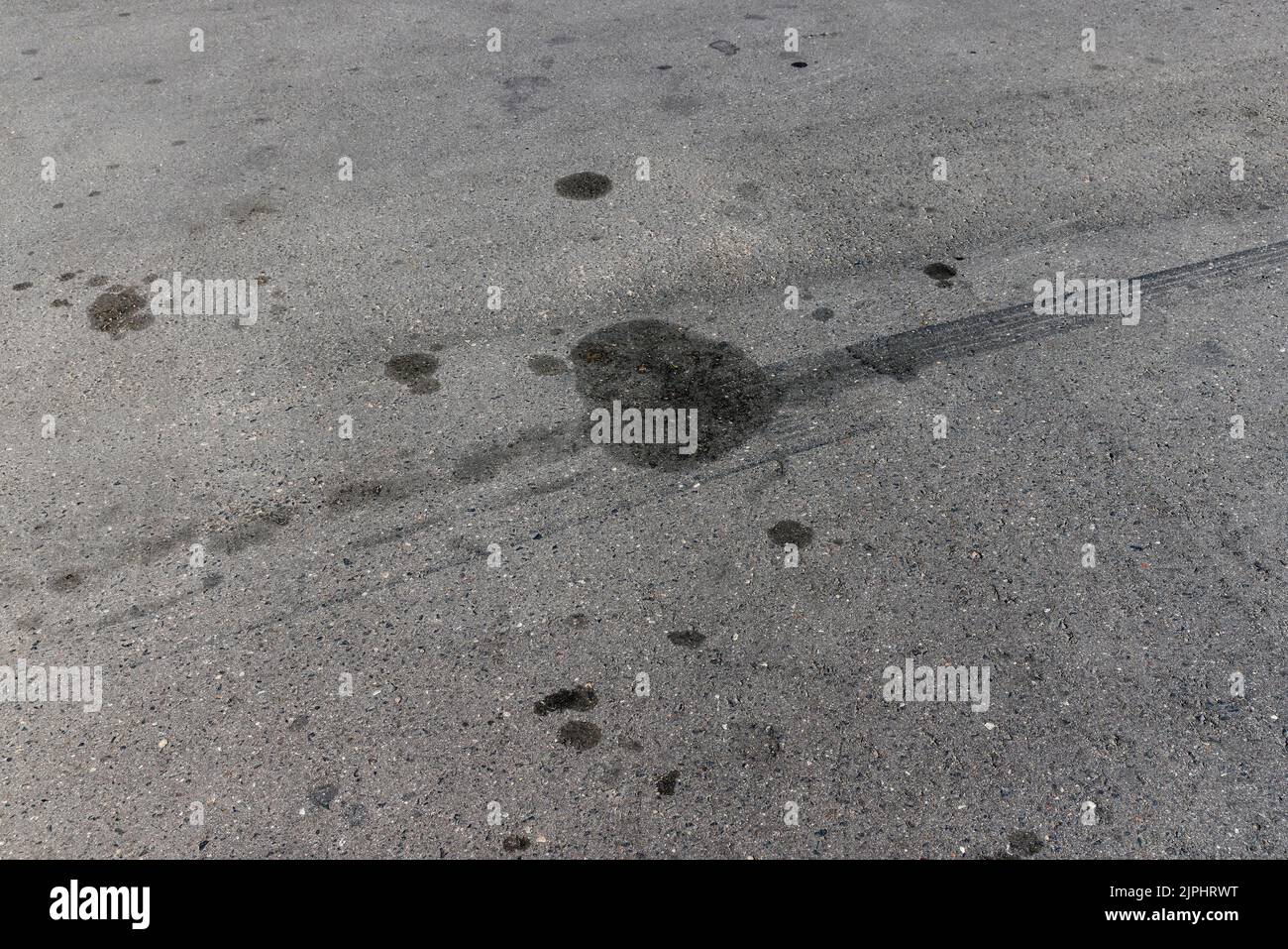 Paved road for the movement of cars, a road for vehicles covered with ...