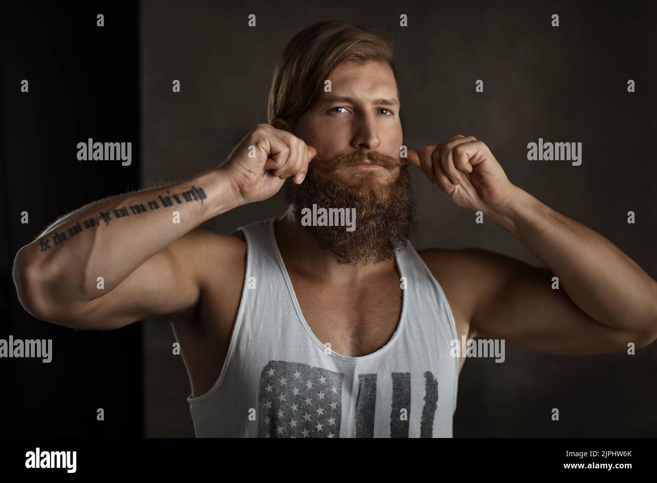 style, portrait, muscular build, beard, masculinity, bearded, mustache ...