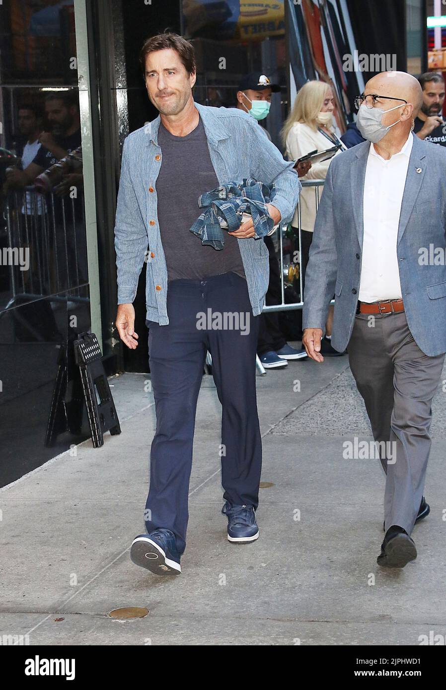 Luke Wilson at Good Morning America -PICTURED: Luke Wilson -LOCATION ...