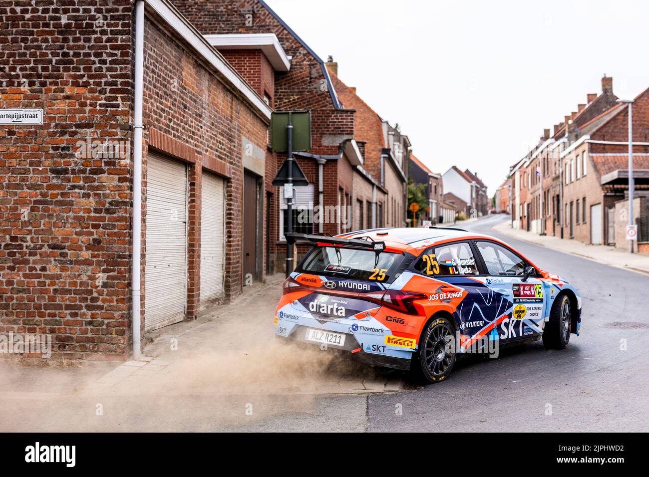 25 MUNSTER Gregoire (lux), LOUKA Louis (bel), Hyundai i20N, action ...