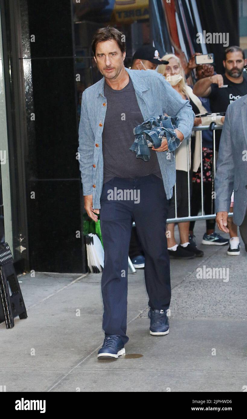 Luke Wilson at Good Morning America -PICTURED: Luke Wilson -LOCATION ...