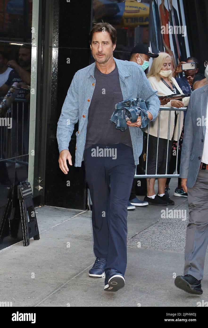 Luke Wilson at Good Morning America -PICTURED: Luke Wilson -LOCATION ...